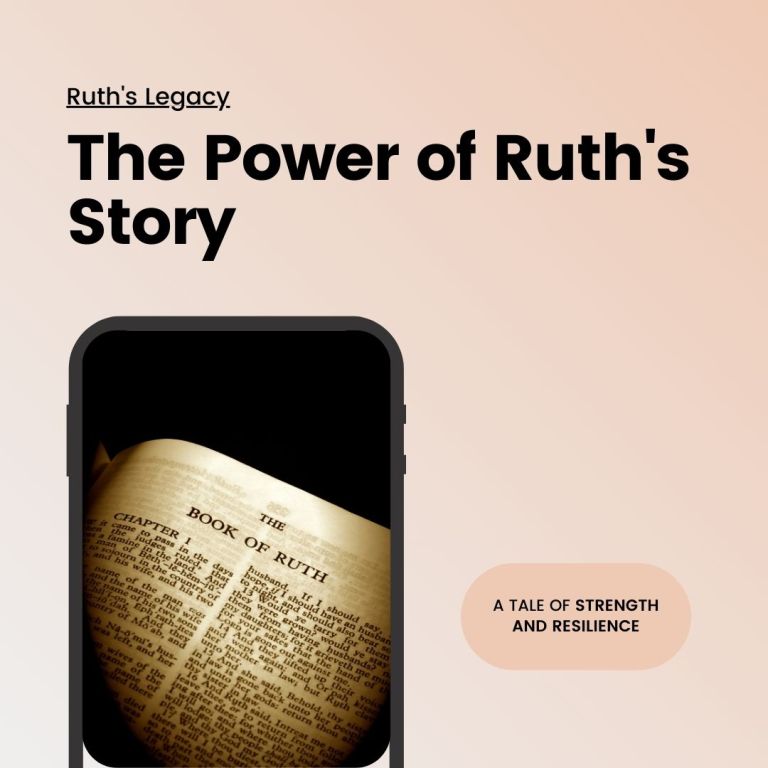 Finding Faith and Resilience: Lessons from the Story of Ruth in Modern ...